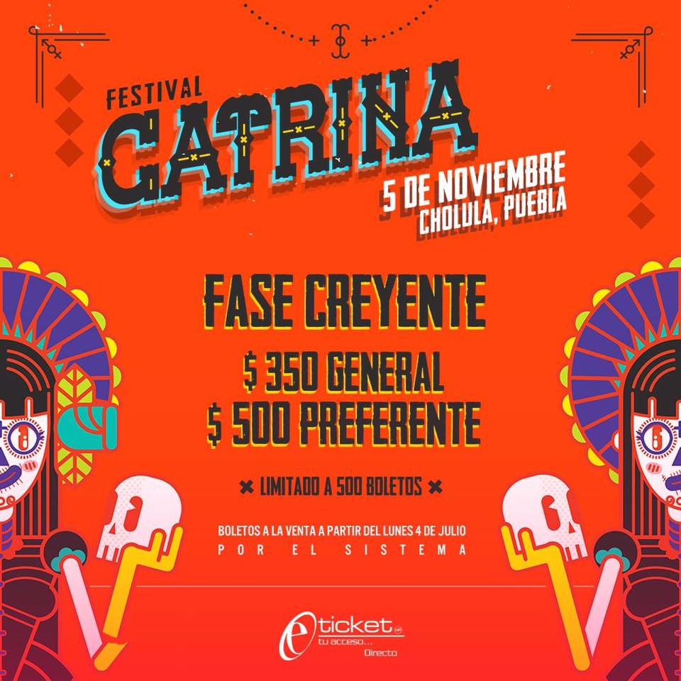 Para celebrar el mes de los muertos: Festival Catrina 2016 | EL ALEBRIJE