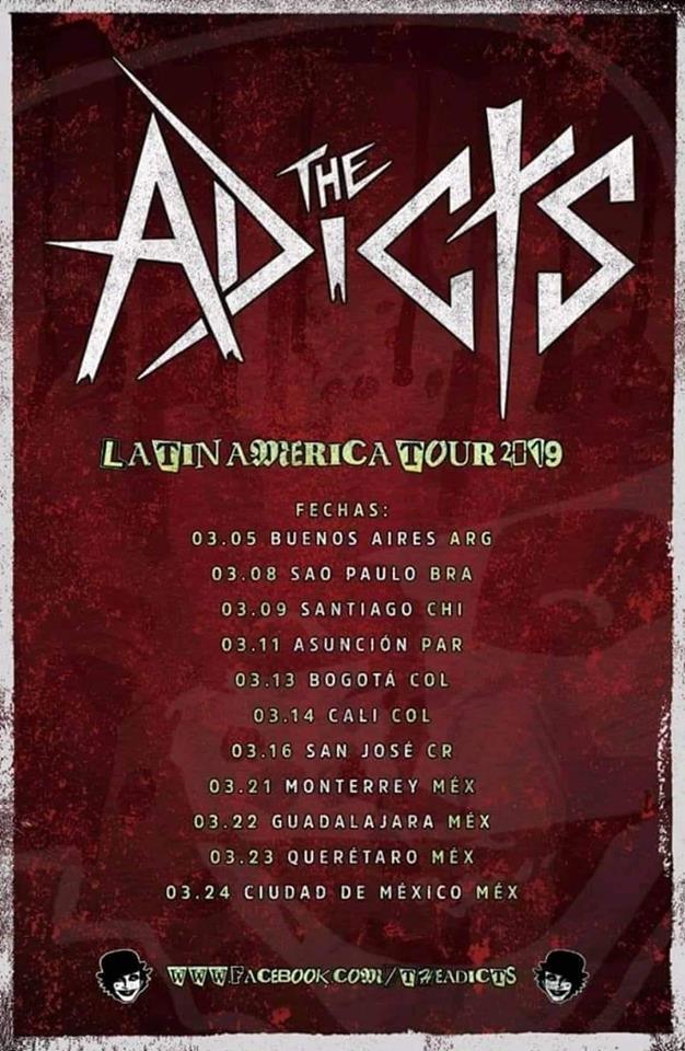 THE ADICTS REGRESA A MÉXICO | EL ALEBRIJE
