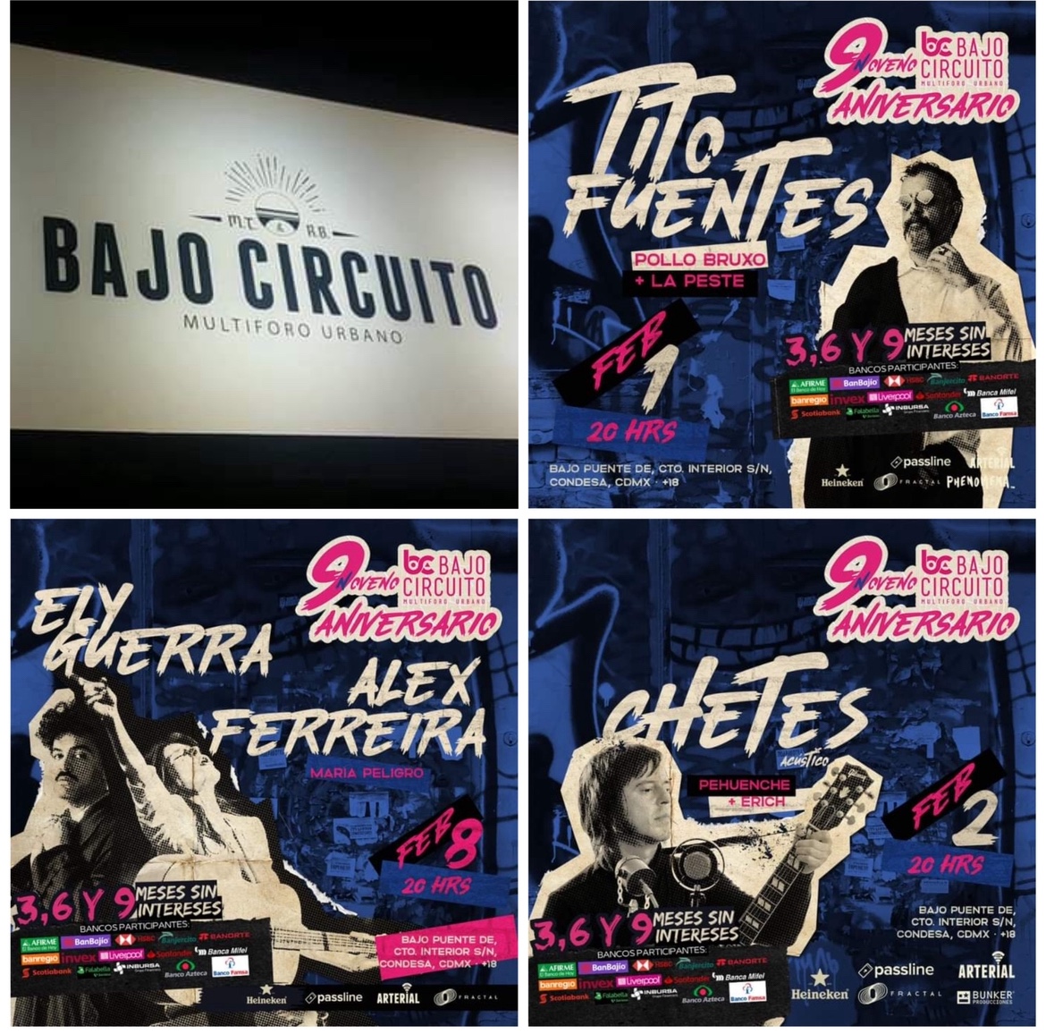 Bajo Circuito cumple nueve años y lo celebrará durante el mes de ...